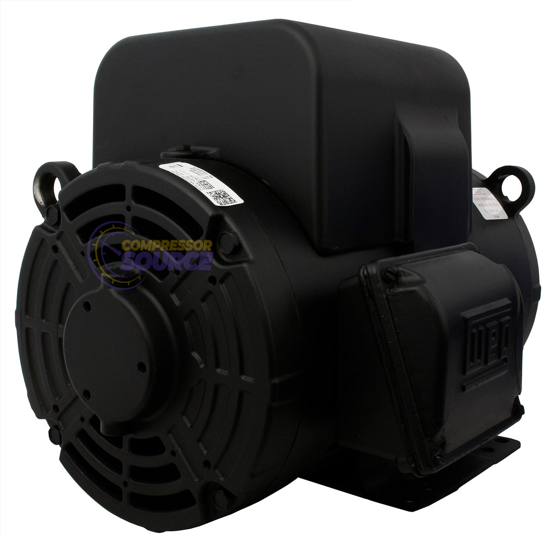 5HP WEG Air Compressor Electric Motor 182/4T Rolled Steel Single Phase ...