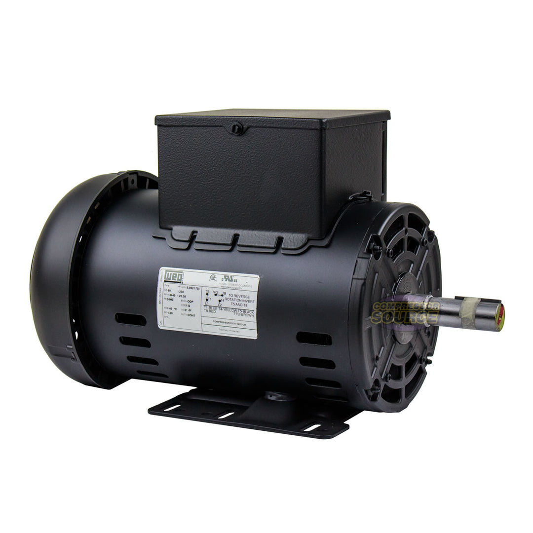 Single Phase 5 HP Electric Motors | Compressor Source