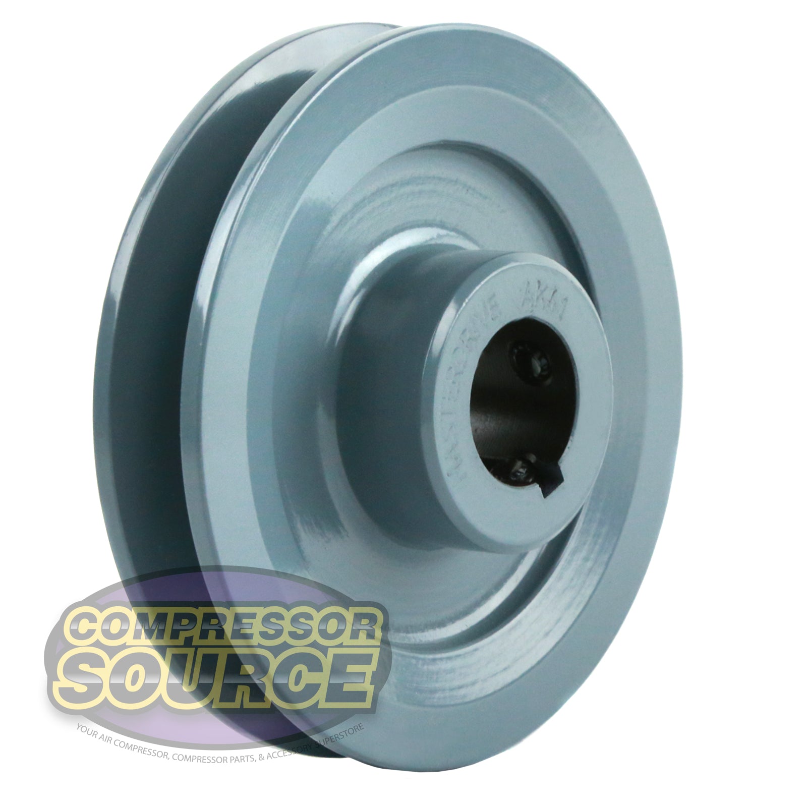 4" Single Groove Pulley fits A Section V-Belt 4L fits 7/8" Shaft AK41 ...