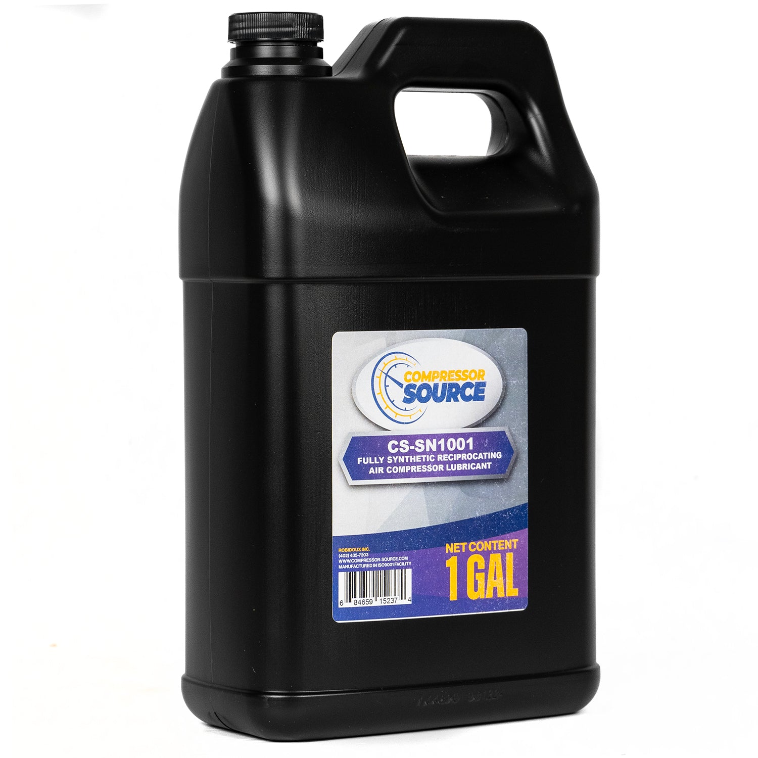 Fully Synthetic Piston Air Compressor Oil 1 Gallon ISO 100 8000 Hour L ...
