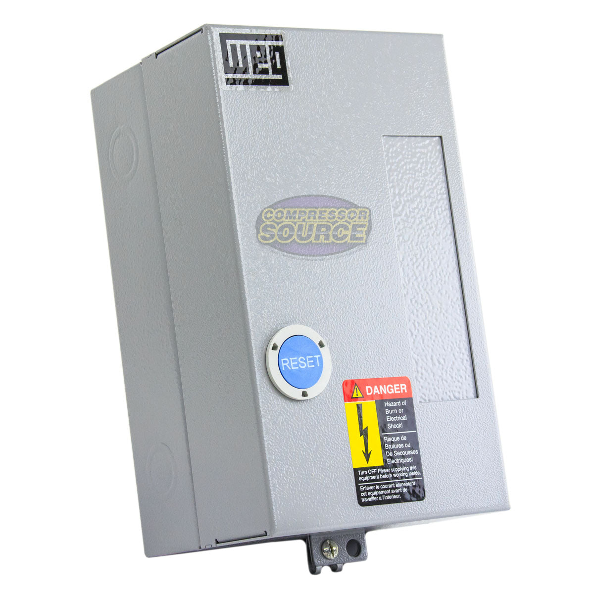 WEG 3 HP 1 Phase Magnetic Starter NEMA 1 208-240V 15 - 23 Amp ESWS-25V ...