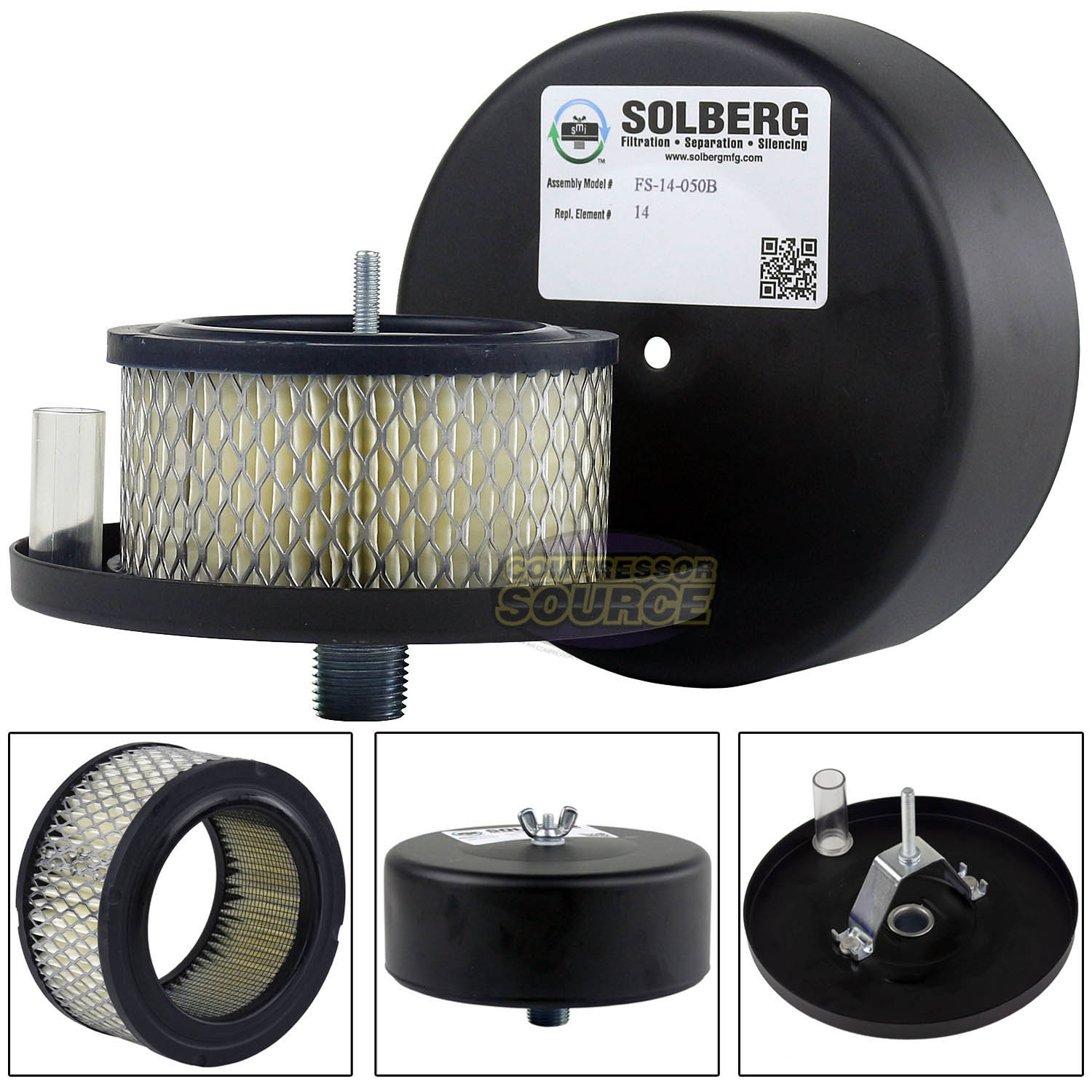 Air Intake Filters & Silencers | Compressor Source