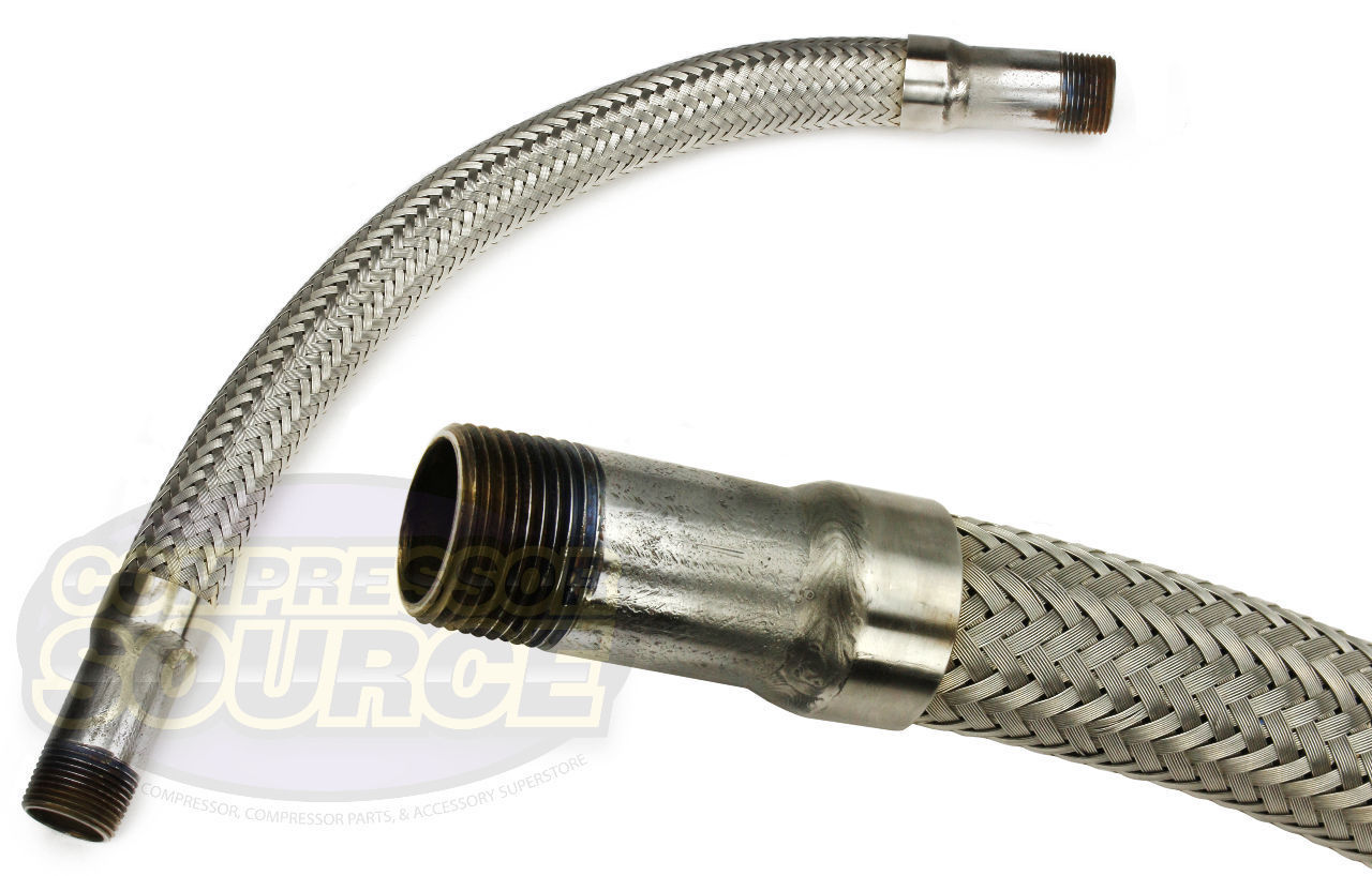 Stainless Steel Flex Hoses | Compressor Source