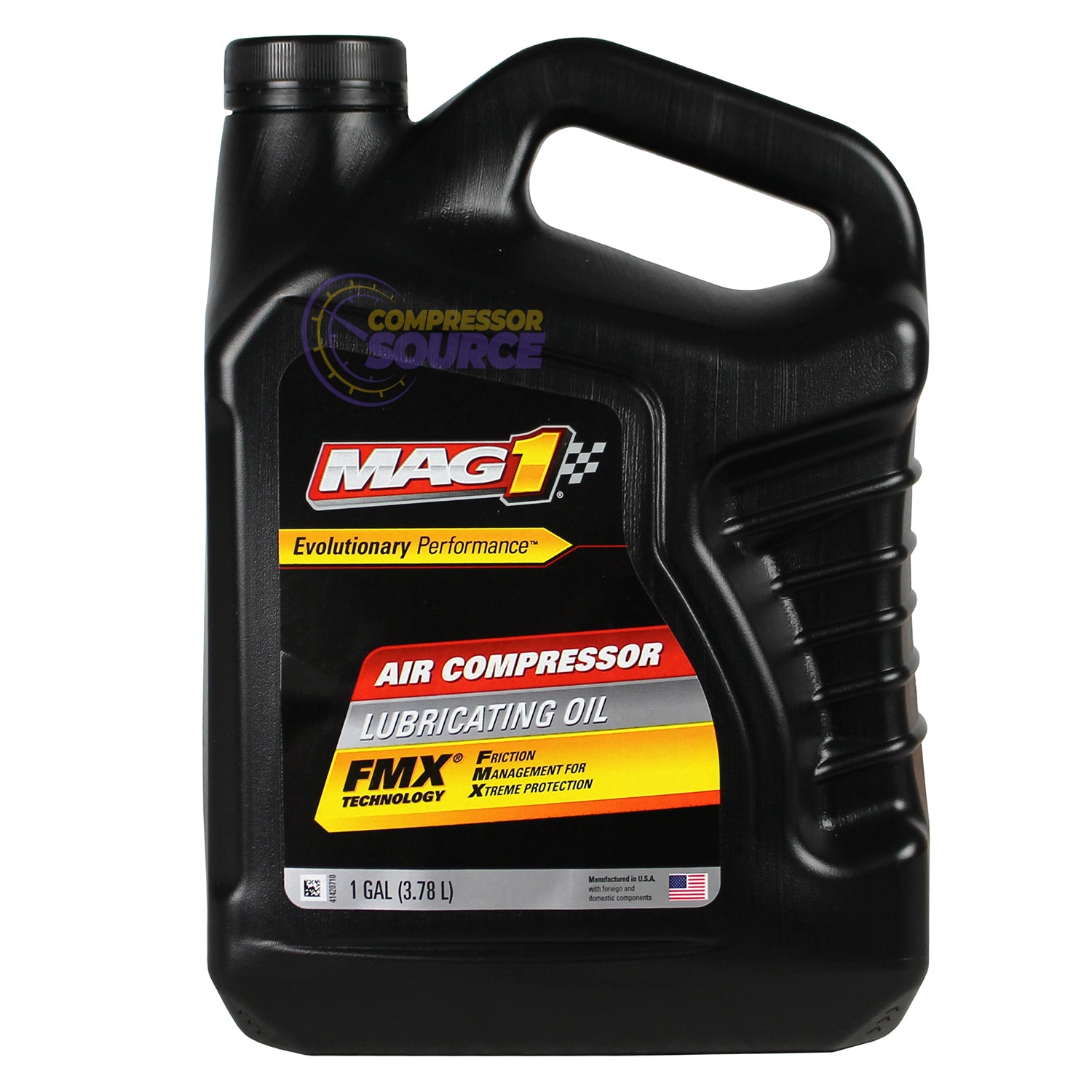 MAG1 Air Compressor Oil ISO-100 SAE-30W Non-Detergent 1 Gallon Jug ...