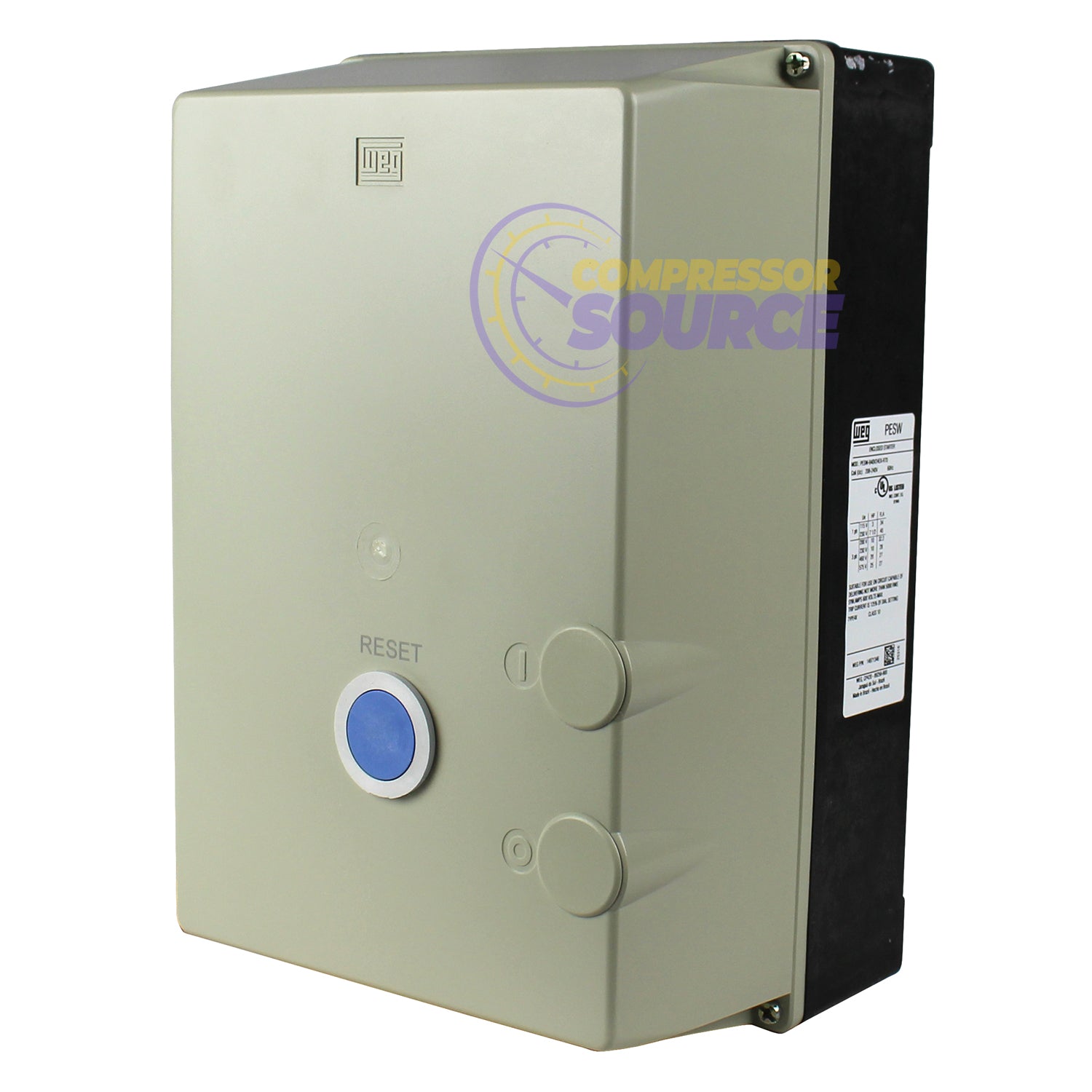 WEG 10 HP 3 Phase 208-240V NEMA 4X Magnetic Starter | PESW-40V24EXR35 ...