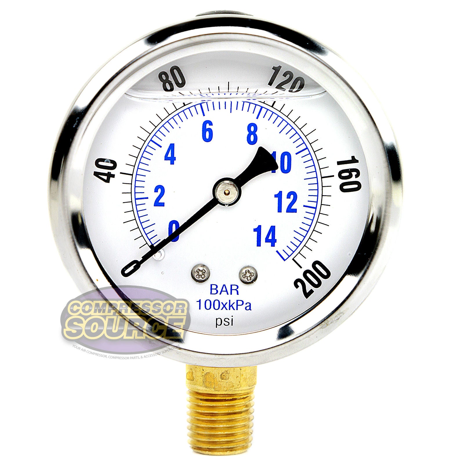 Pressure Gauges | Compressor Source
