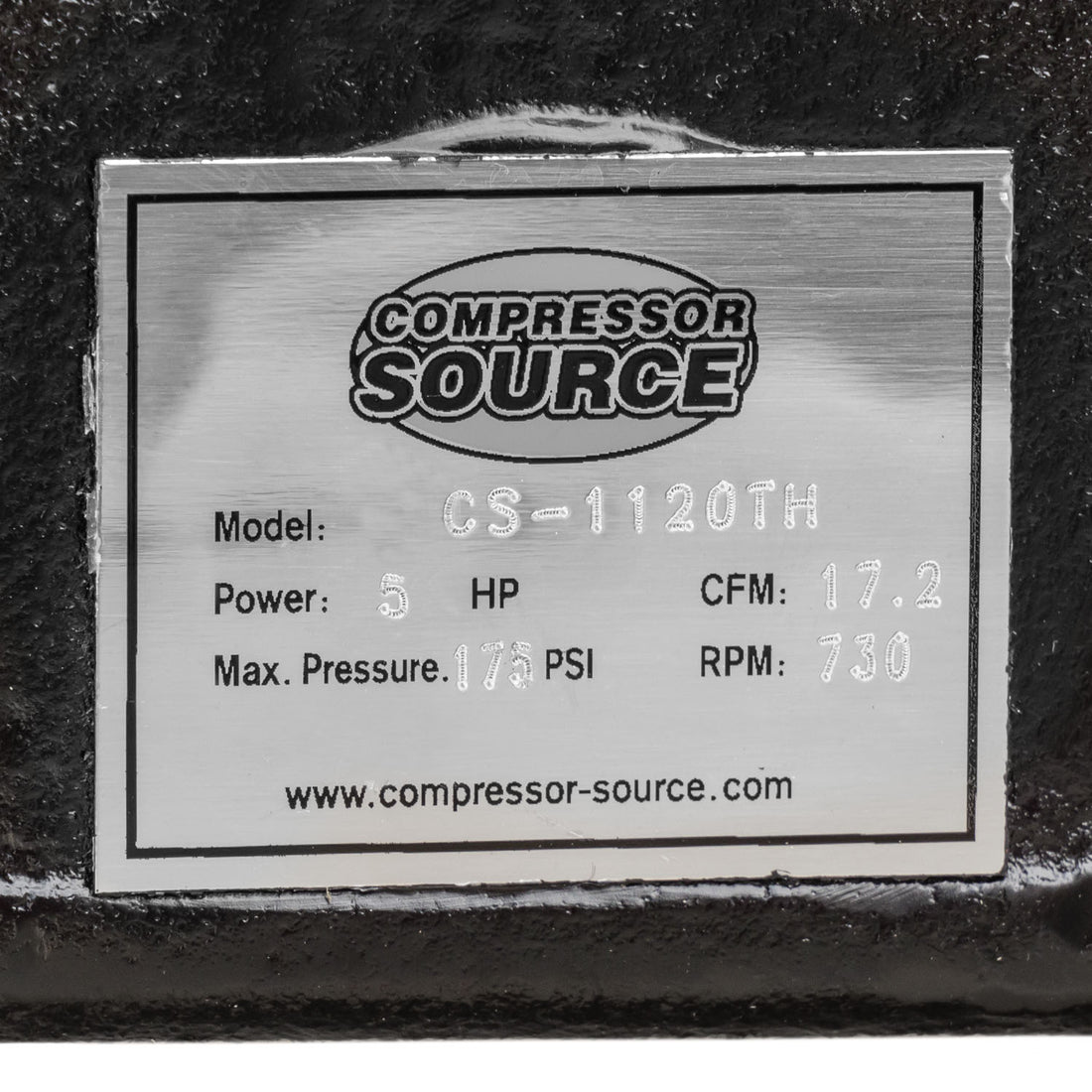 5 HP Two Stage 2-Cylinder 19 CFM Air Compressor Pump w/ Head Unloaders ...